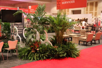 Plants: The Best Trade Show Floor Decor - Tropex